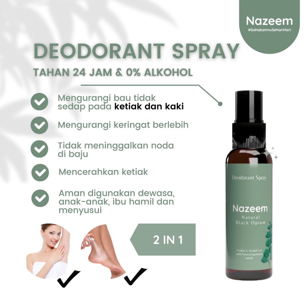 Jual Laris Deodorant Spray Tawas Penghilang Bau Ketiak dan Kaki ...