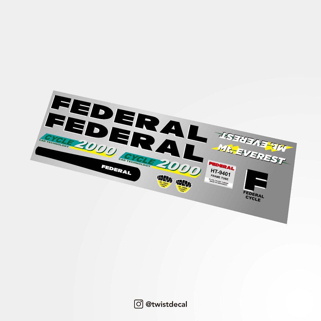Jual sticker federal MOUNT EVEREST / MONTE / Mt. Everest | Shopee Indonesia