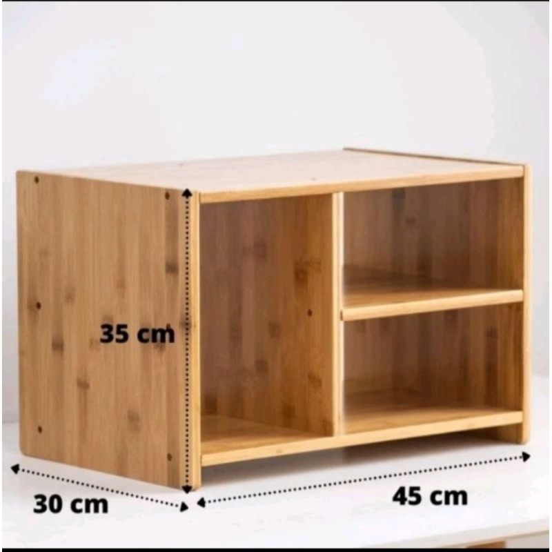 Jual Rak printer Vintage rak buku rak printer kayu aesthetic | Shopee ...