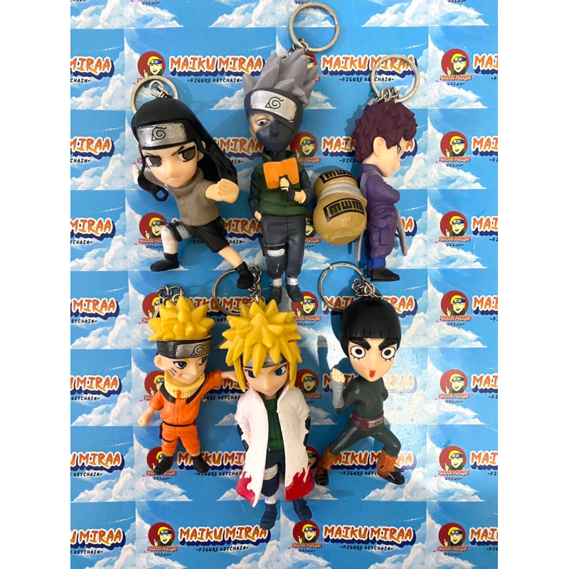 Jual Figure Keychain / Gantungan Kunci Naruto Big F minato rock lee ...