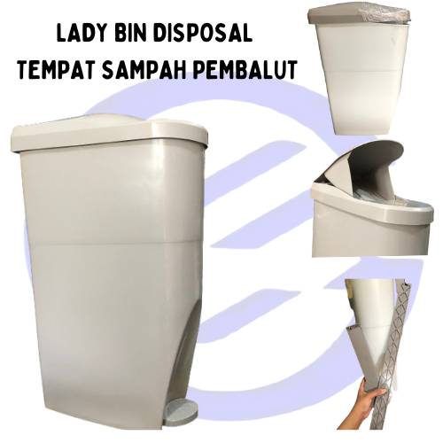 Jual Lady Bin Disposal Bin Tempat Sampah Pembalut | Shopee Indonesia