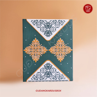 Jual Kardus Box Parcel Batik Hijau - 28 x 28 x 35 cm parcel/batik ...