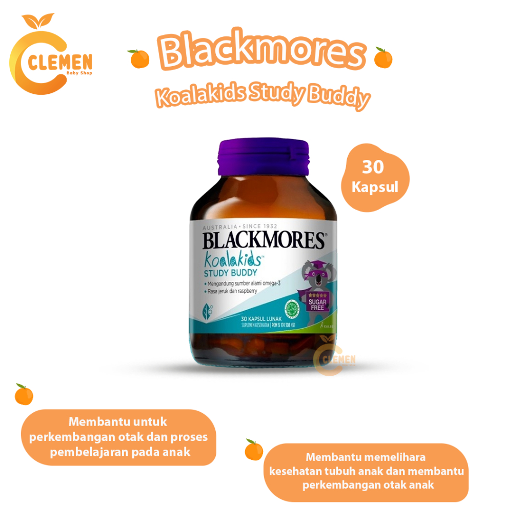 Jual Blackmores Koalakids Study Buddy (Isi 30 Kapsul) | Shopee Indonesia