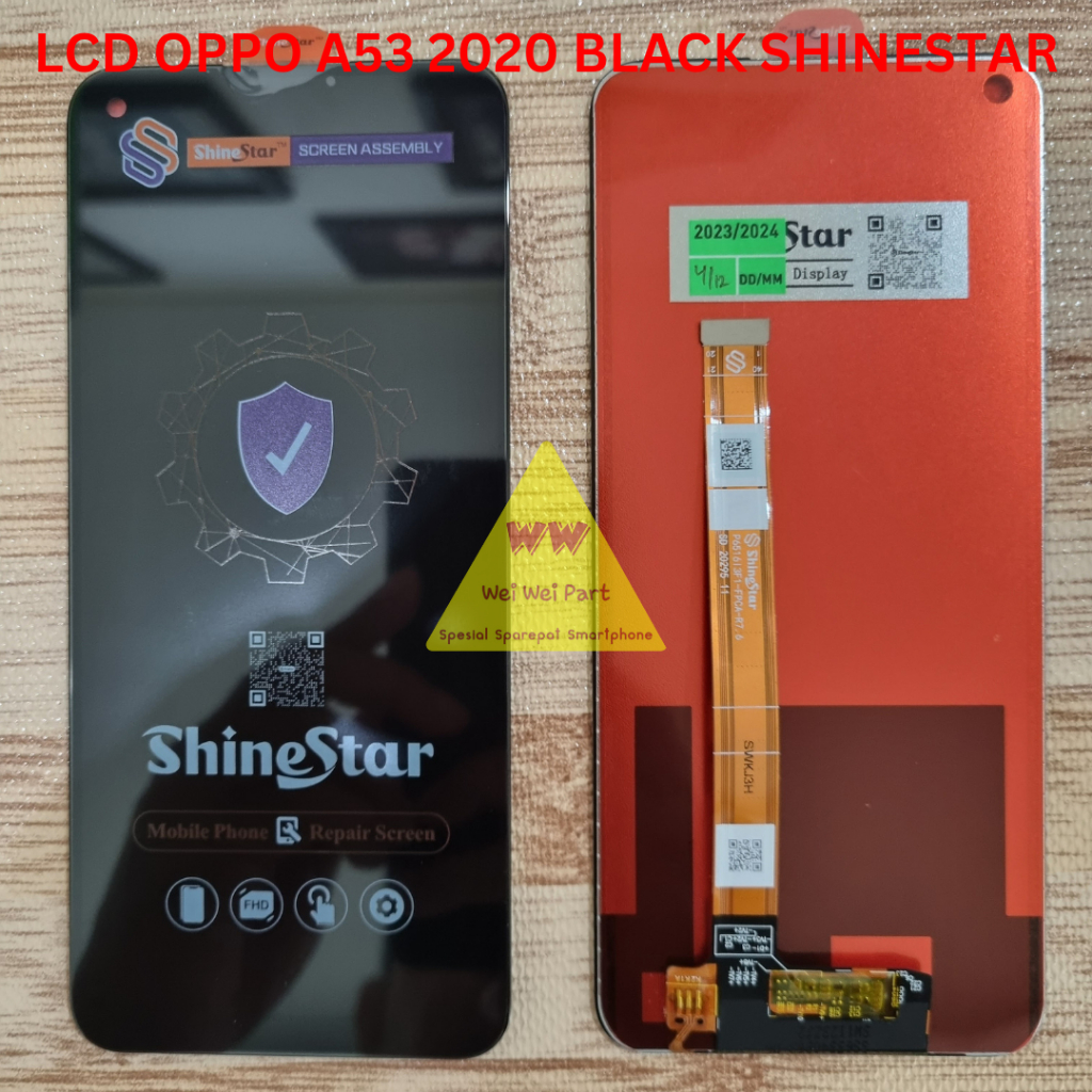 Jual Shinestar ~ LCD Touchscreen Oppo A53 2020/A54 4G/A55 4G/A53S/A33 2020/C17/Realme 7i Black ...