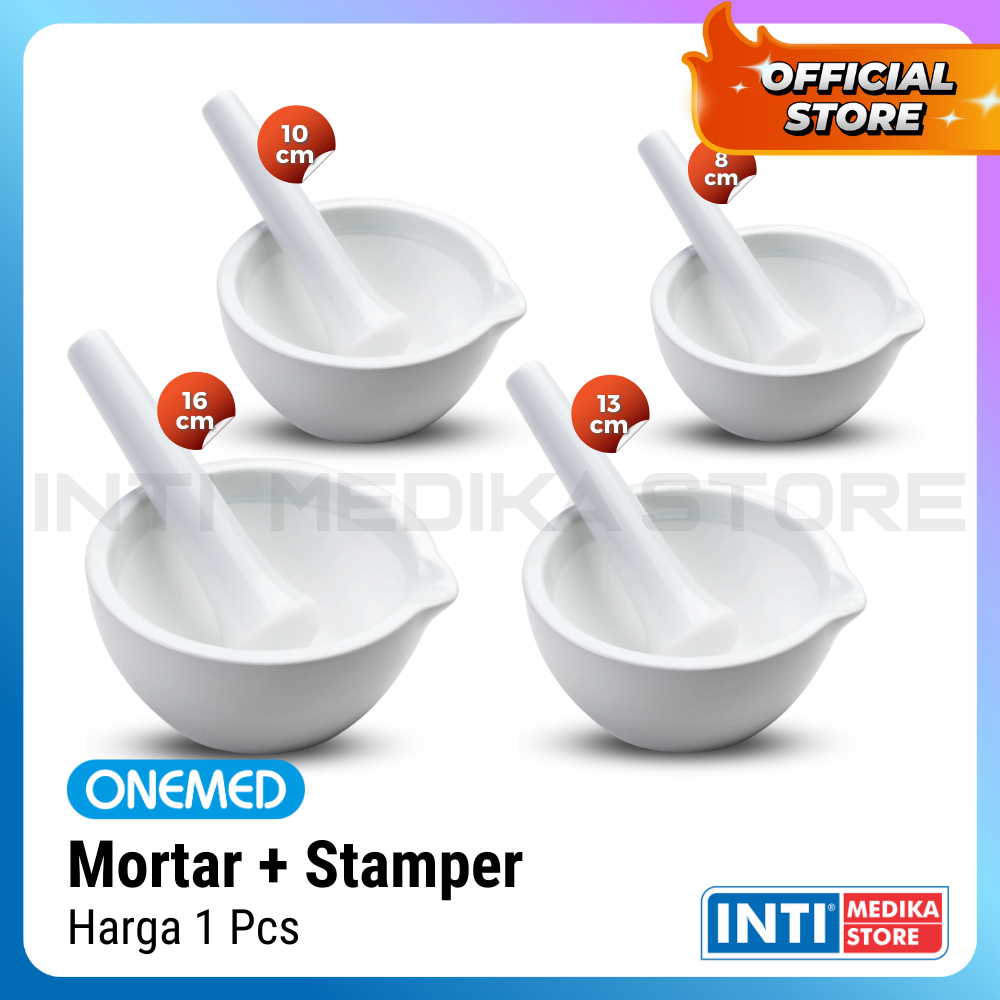 Jual ONEMED - Mortar + Stamper | Pestle Lumpang Alat Penumbuk Obat ...