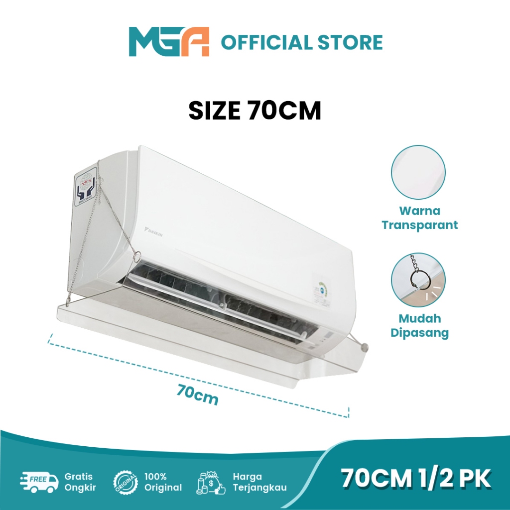 Jual TALANG AC / PENAHAN AC / REFLEKTOR AC AKRILIK BERKUALITAS GROSIR ...