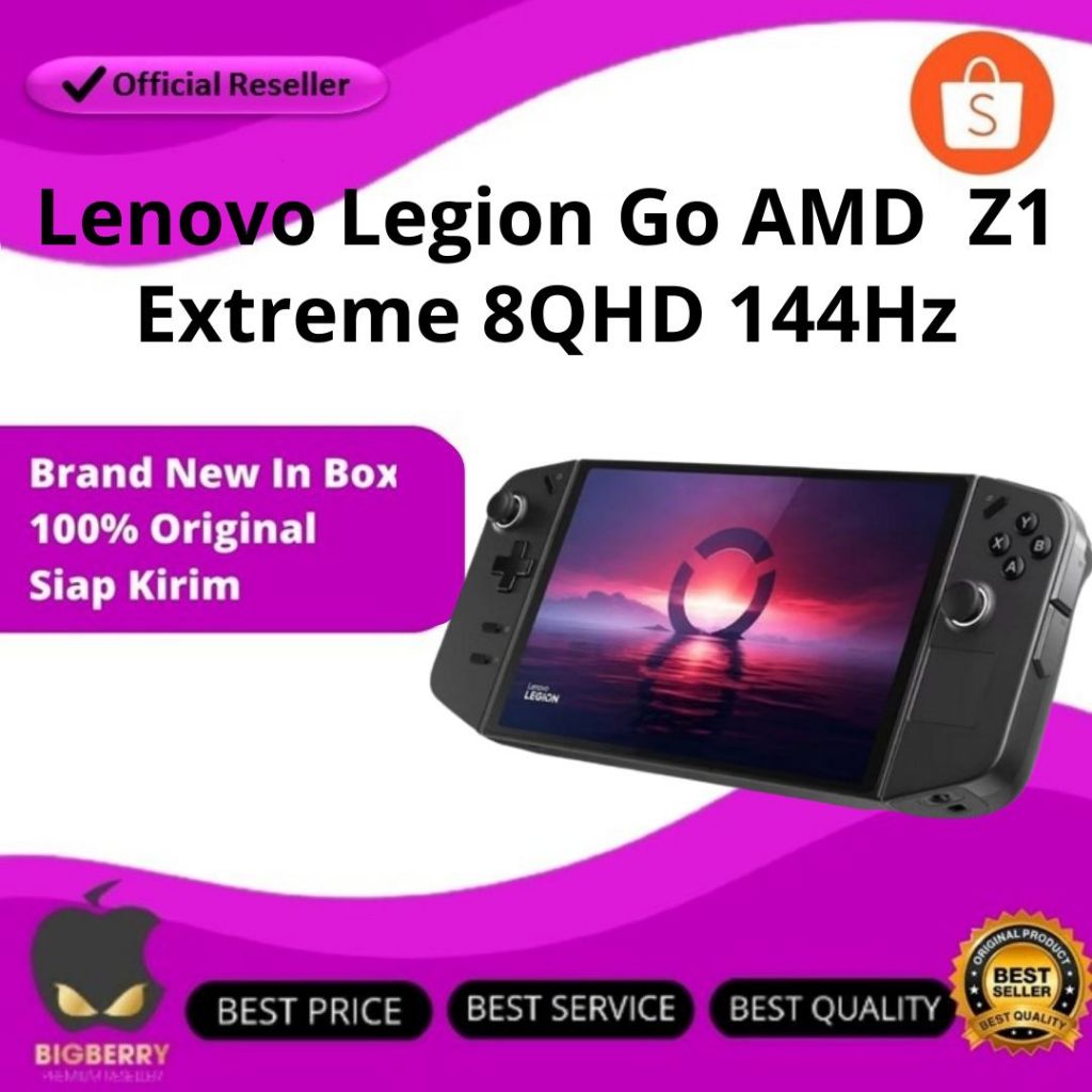 Jual Lenovo Legion Go AMD Z1 Extreme 8QHD 144Hz 16/512GB 16/1TB ...