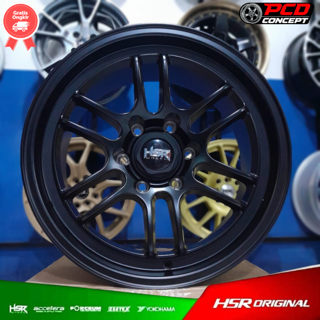 Jual Velek Mobil Racing Terbaru HSR KUMAMOTO Ring 18 Lebar 9,5 ET 20 ...