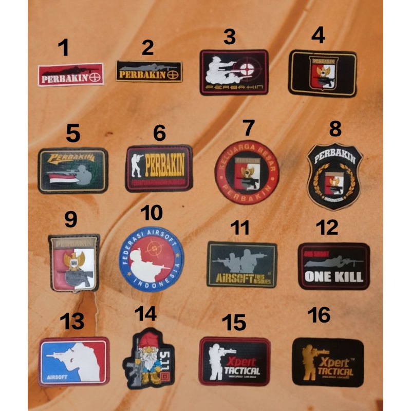 Jual Logo Rubber patch perbakin | Shopee Indonesia