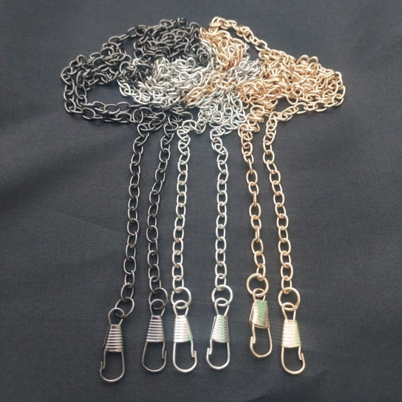 Jual Rantai dengan pengait tipis ukuran kecil untuk tas dan dompet ...