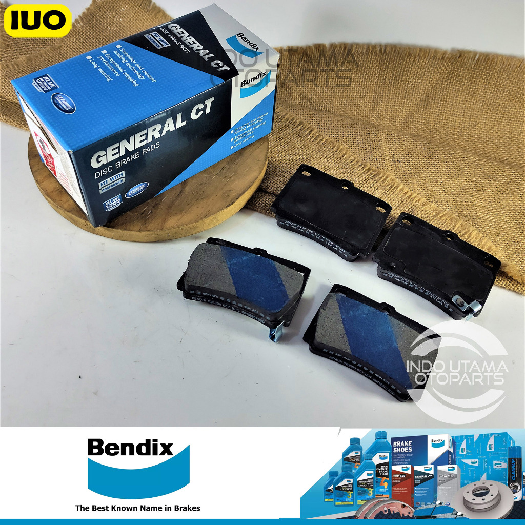 Jual Kampas Rem Belakang New Pajero Sport BENDIX Brake Pad DB 1390 GCT | Shopee Indonesia
