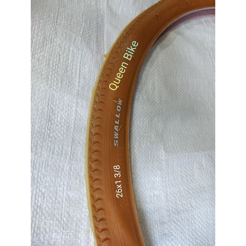 Jual Ban Luar Sepeda 26x1 3/8 Jengki Kumbang Deli Tire SWALLOW Mentah / Pentil | Shopee Indonesia