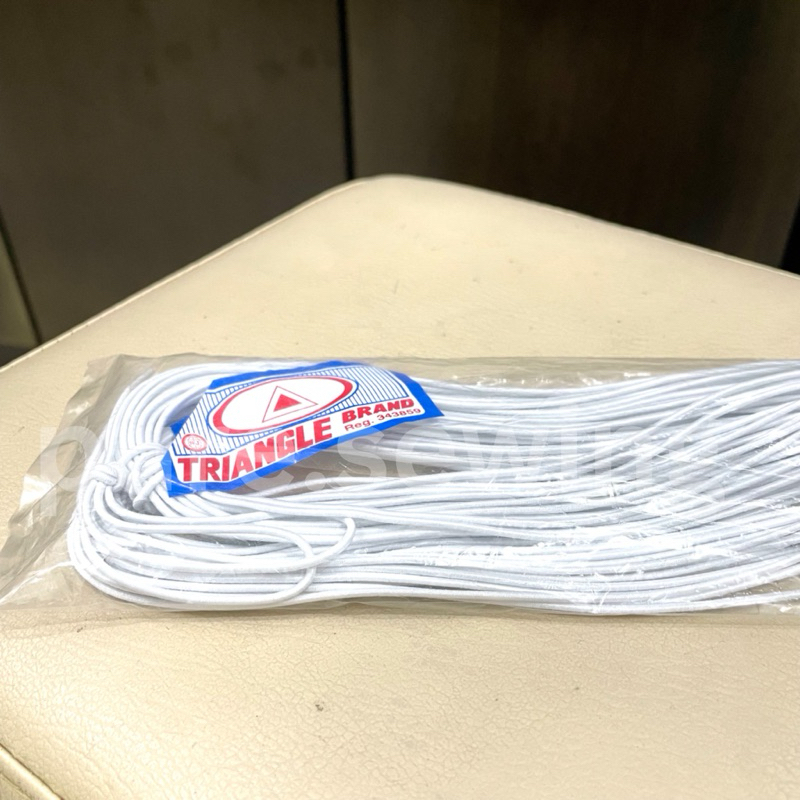Jual (ROL) Tali Karet / Tali Elastis / Tali String 1.5MM Triangle ...