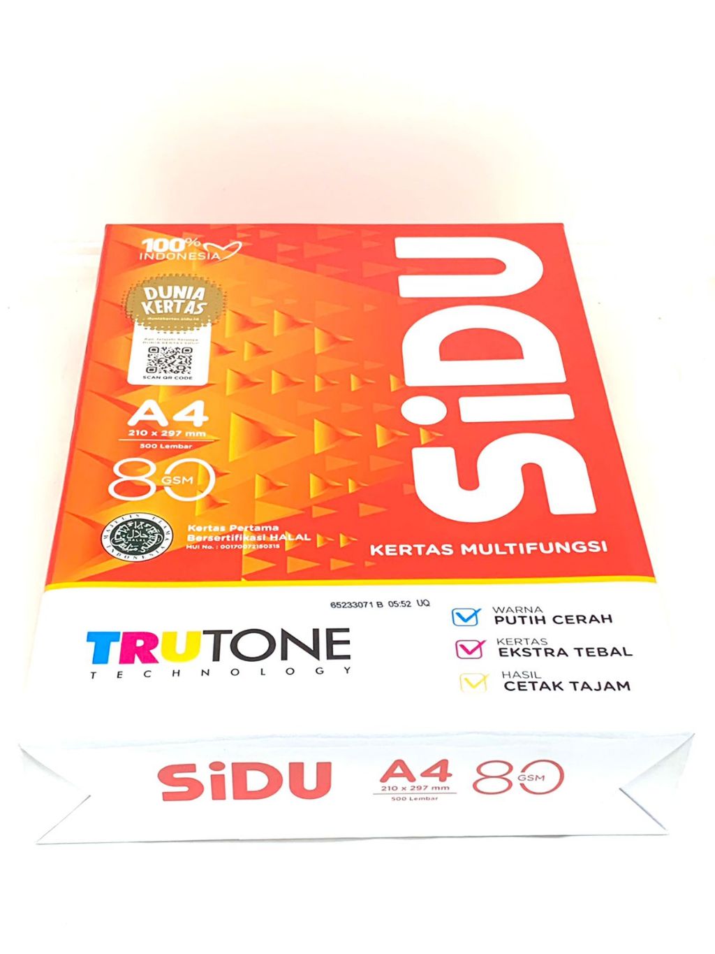 Jual Kertas Hvs Sidu A4 / 80 gram PER RIM | Shopee Indonesia