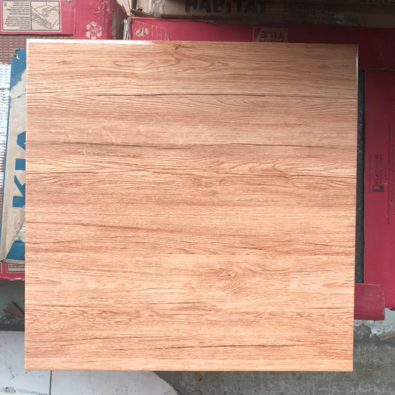 Jual keramik 40x40 motif kayu (glossy)/ keramik dinding / keramik ...