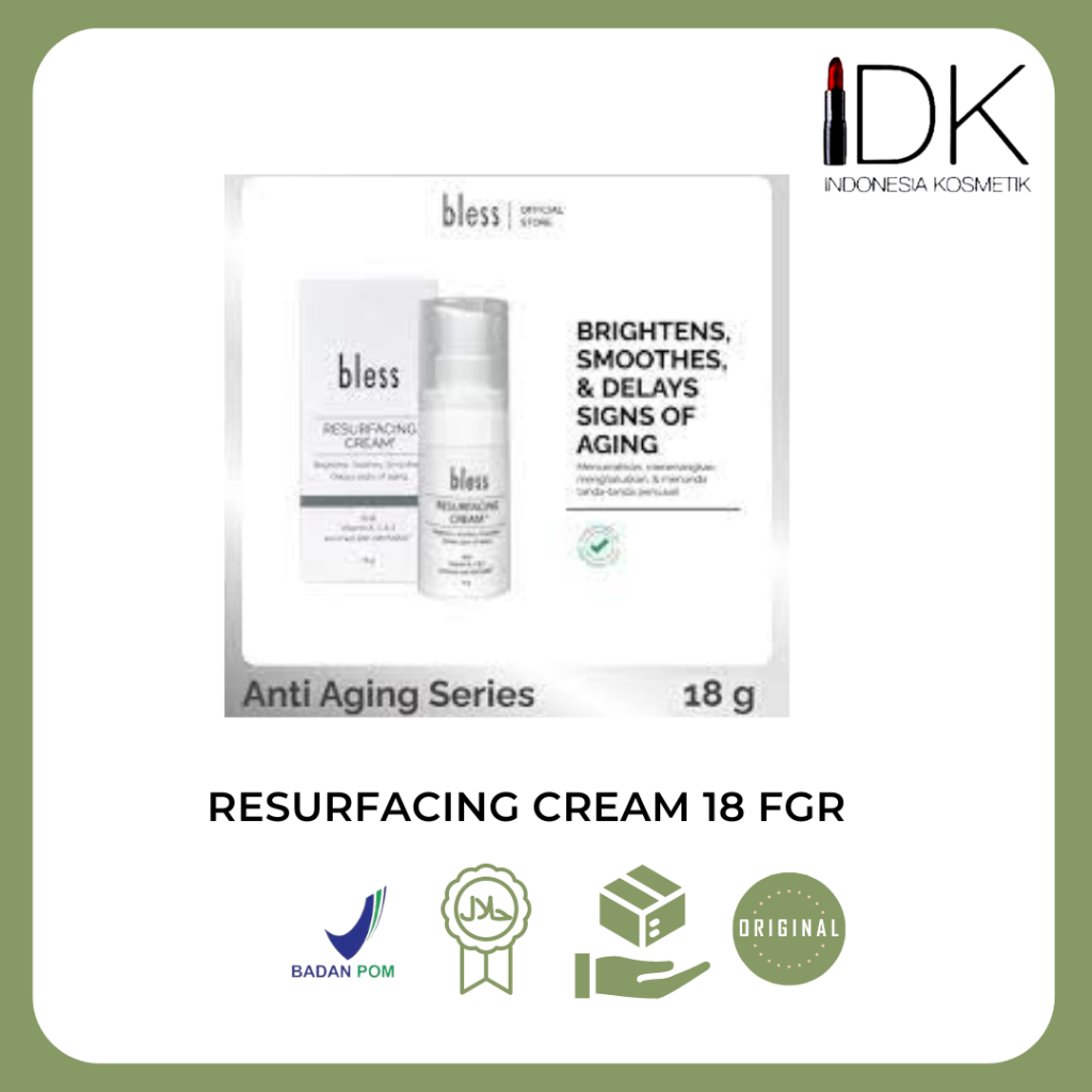Jual Bless Resurfacing Cream 18GR (kemasan baru) | Shopee Indonesia