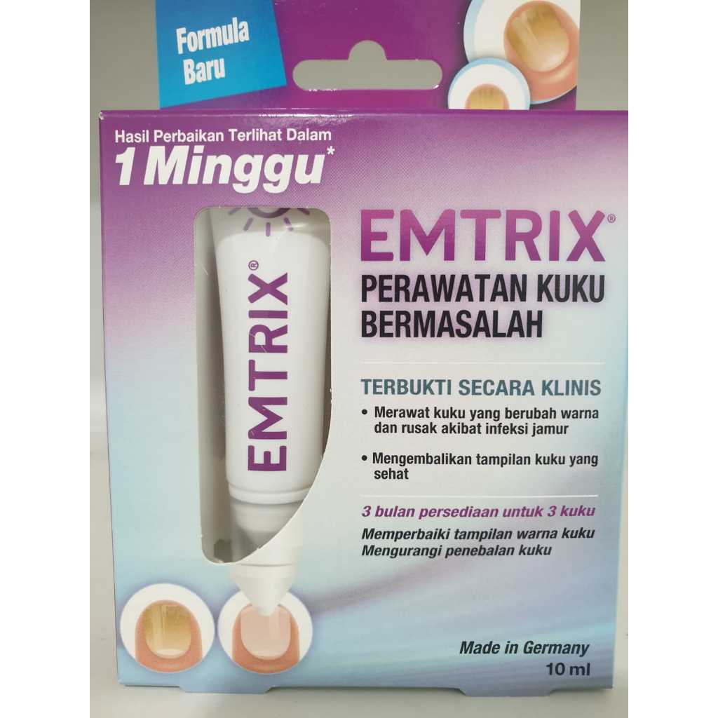 Jual Emtrix perawatan kuku bermasalah 10ml | Shopee Indonesia
