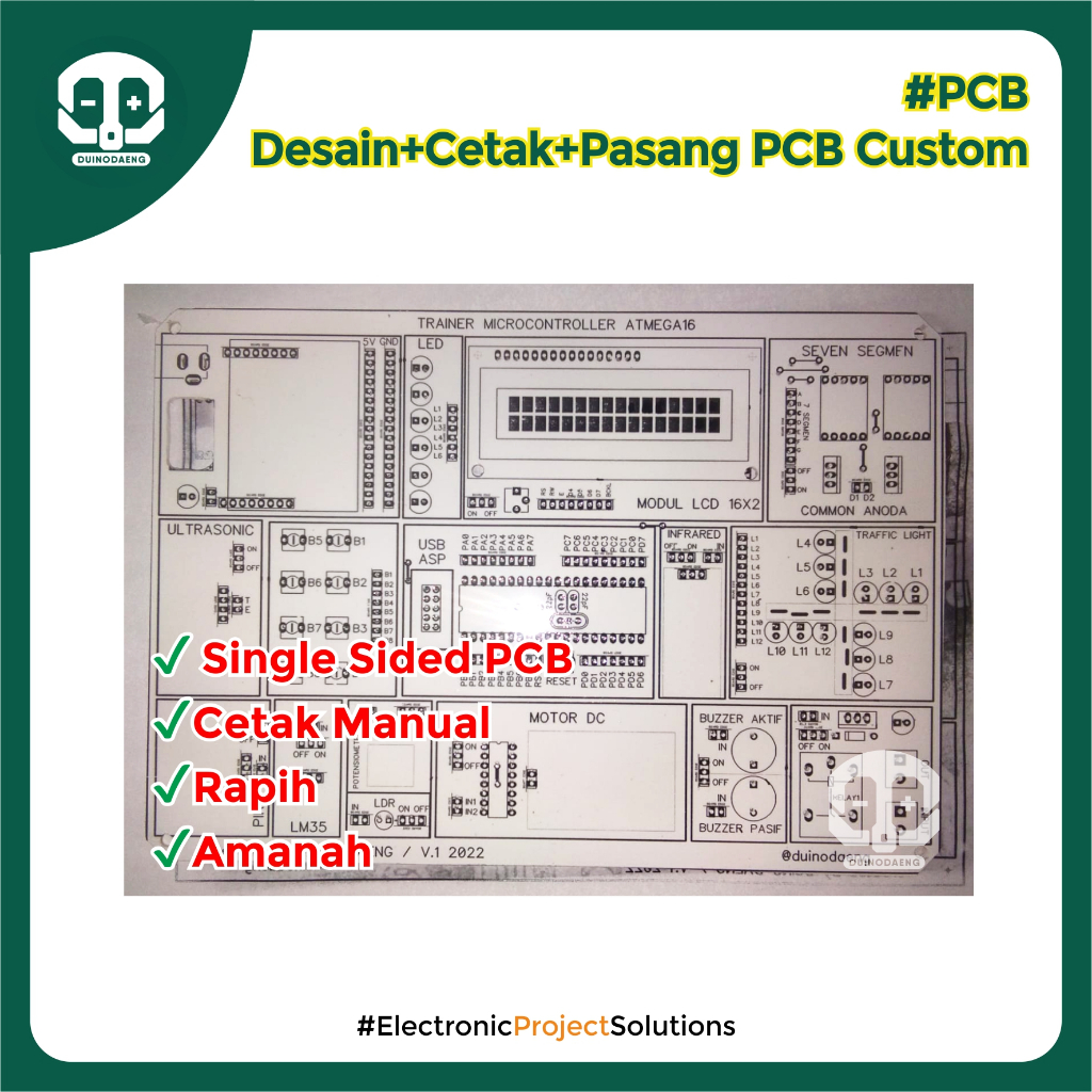 Jual Cetak PCB Custom Murah (Desain/cetak/pasang) | Shopee Indonesia