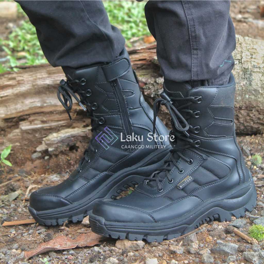 Jual Sepatu pdl tni polri security satpam satpol pp ujung besi terbaru ...