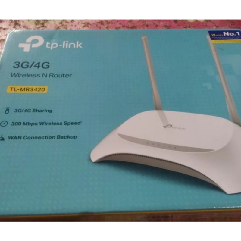 Jual TP-LINK TL-MR3420 Original Bekas | Shopee Indonesia