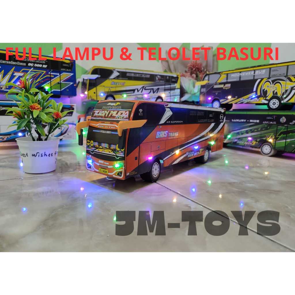 Jual MAINAN BUS TELOLET BASURI TUAN MUDA BRIS TRANS | Shopee Indonesia