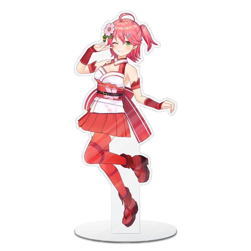 Jual Stand akrilik figure vtuber SAKURA MIKO standee 20cm - HOLOLIVE ...
