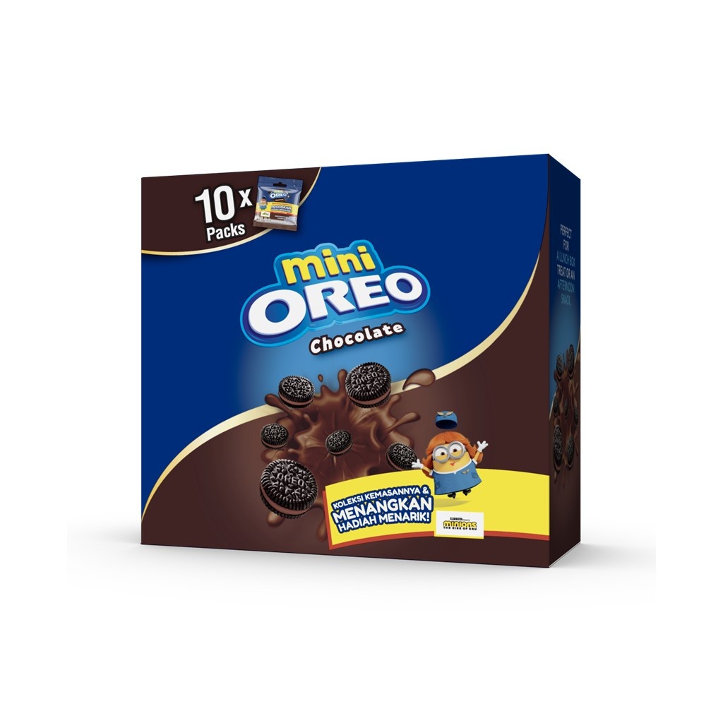 Jual MINI OREO Biskuit Chocolate Vannilla Pcs 20.4g X10 BISKUIT OREO MINI RASA CHOCOLATE VANILLA ...