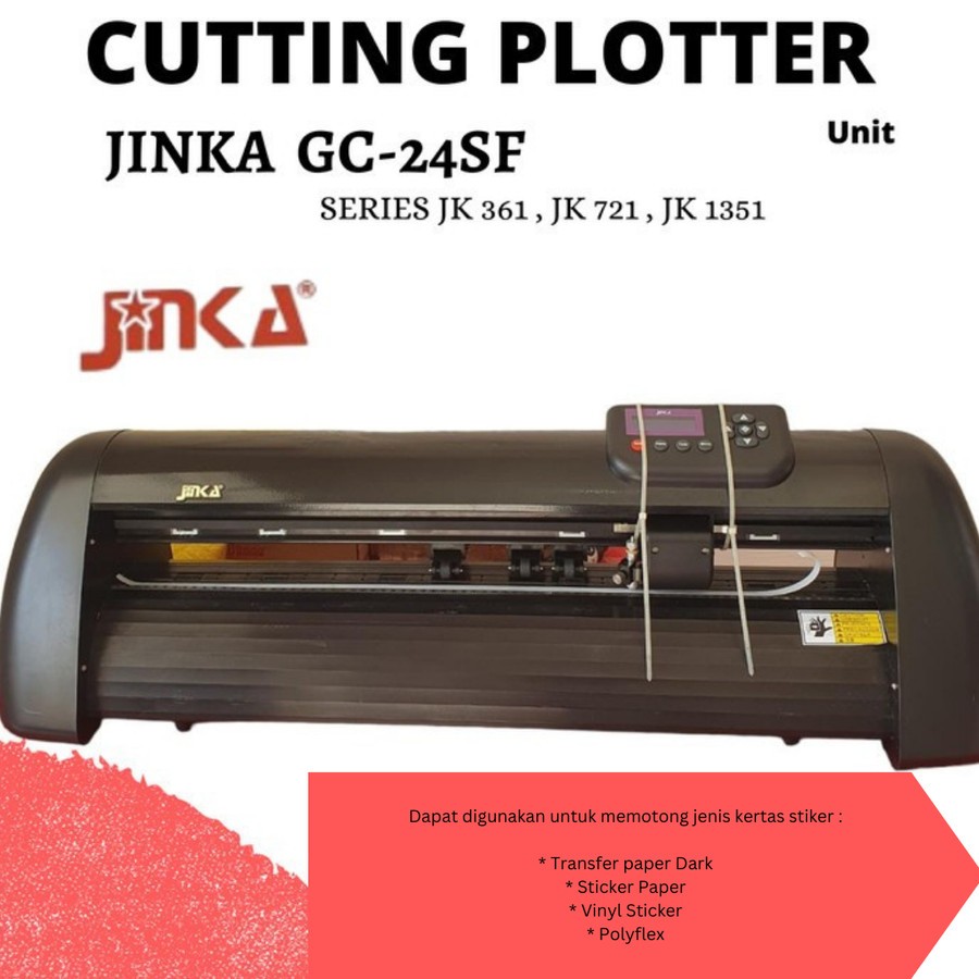Jual Cutting Plotter JINKA GC-24sf JK 721 | Shopee Indonesia