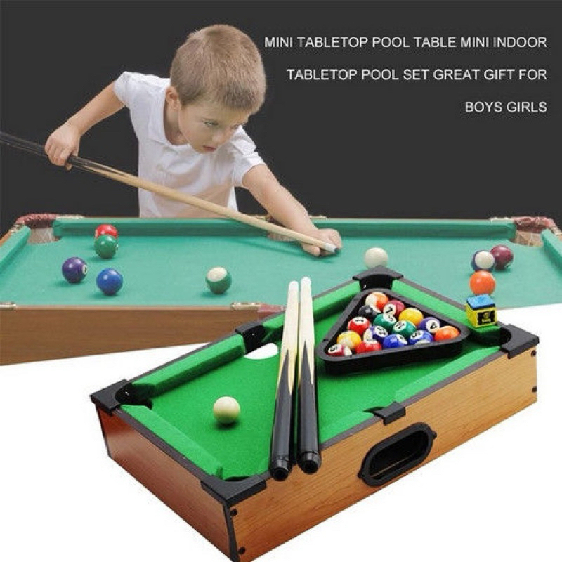 Jual SUPER JUMBO MAINAN BILLIARD KAYU WOODEN DELUXE SNOOKER TABLETOP ...