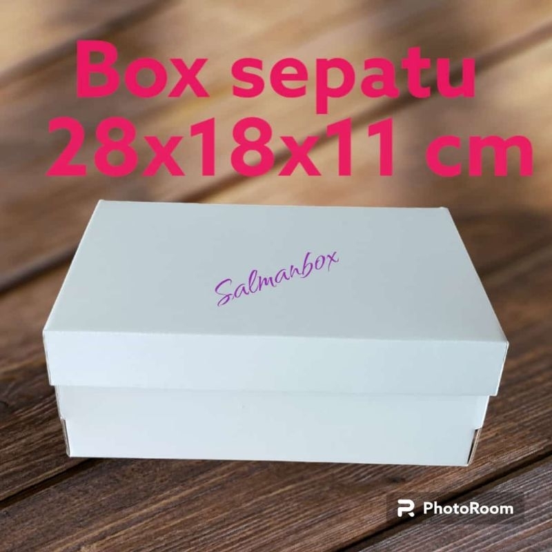 Jual KARDUS SEPATU / KARDUS SENDAL SIZE 28x18x11 CM/DUS SEPATU/BOX ...