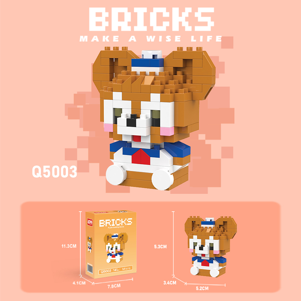 Jual Nano Block Mainan Balok Building Block Nano Bricks Balok Susun Mainan Edukasi DIY Mini ...