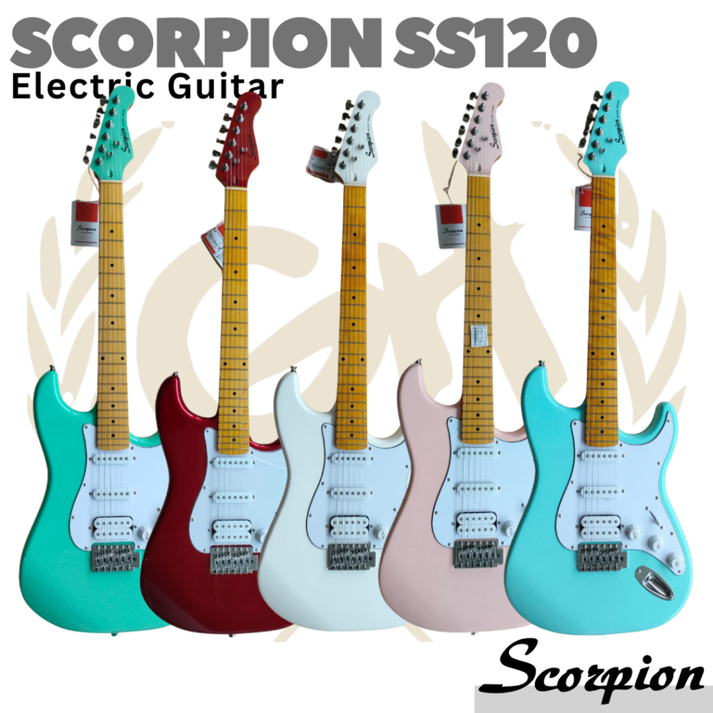 Jual SCORPION SS120 Deluxe Series Electric Guitar | Gitar Listrik ...