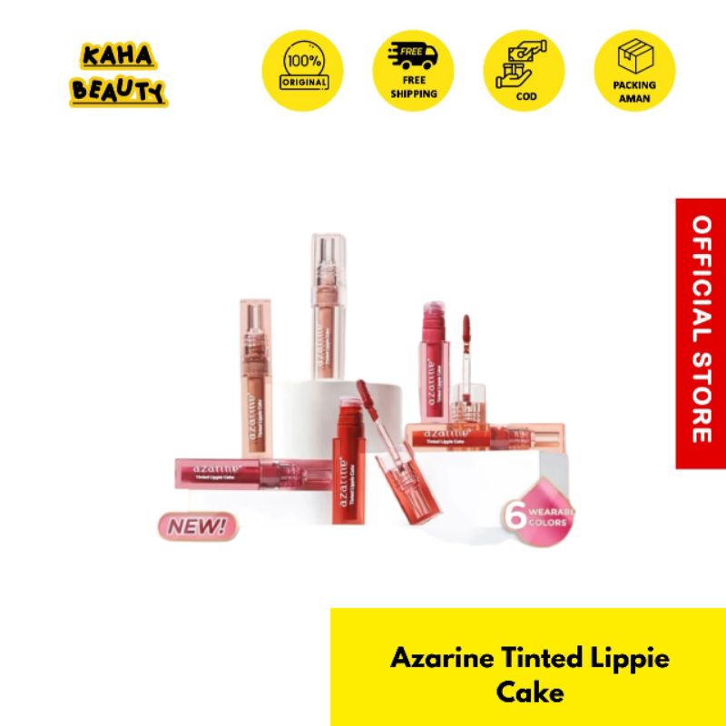 Jual [AZARINE x RED VELVET] TINTED LIPPIE CAKE LIP TINT LIPTINT ...