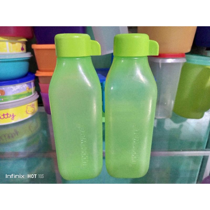 Jual BOTOL KOTAK 500ML ORIGINAL TUPPERWARE | Shopee Indonesia