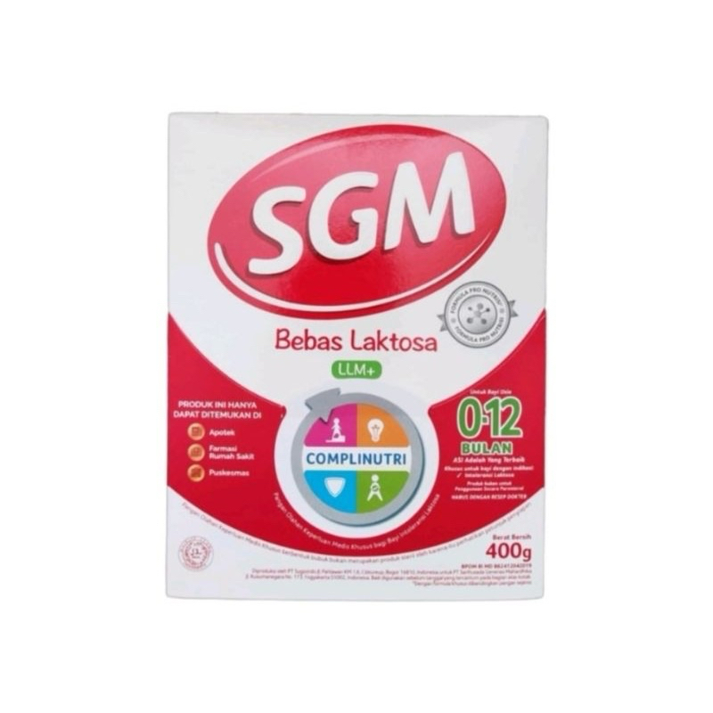 Jual SGM LLM Susu Bebas Laktosa 400gr | Shopee Indonesia