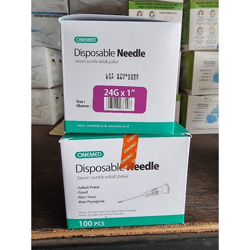 Jual Jarum Onemed 24G 24 Needle Onemed | Shopee Indonesia
