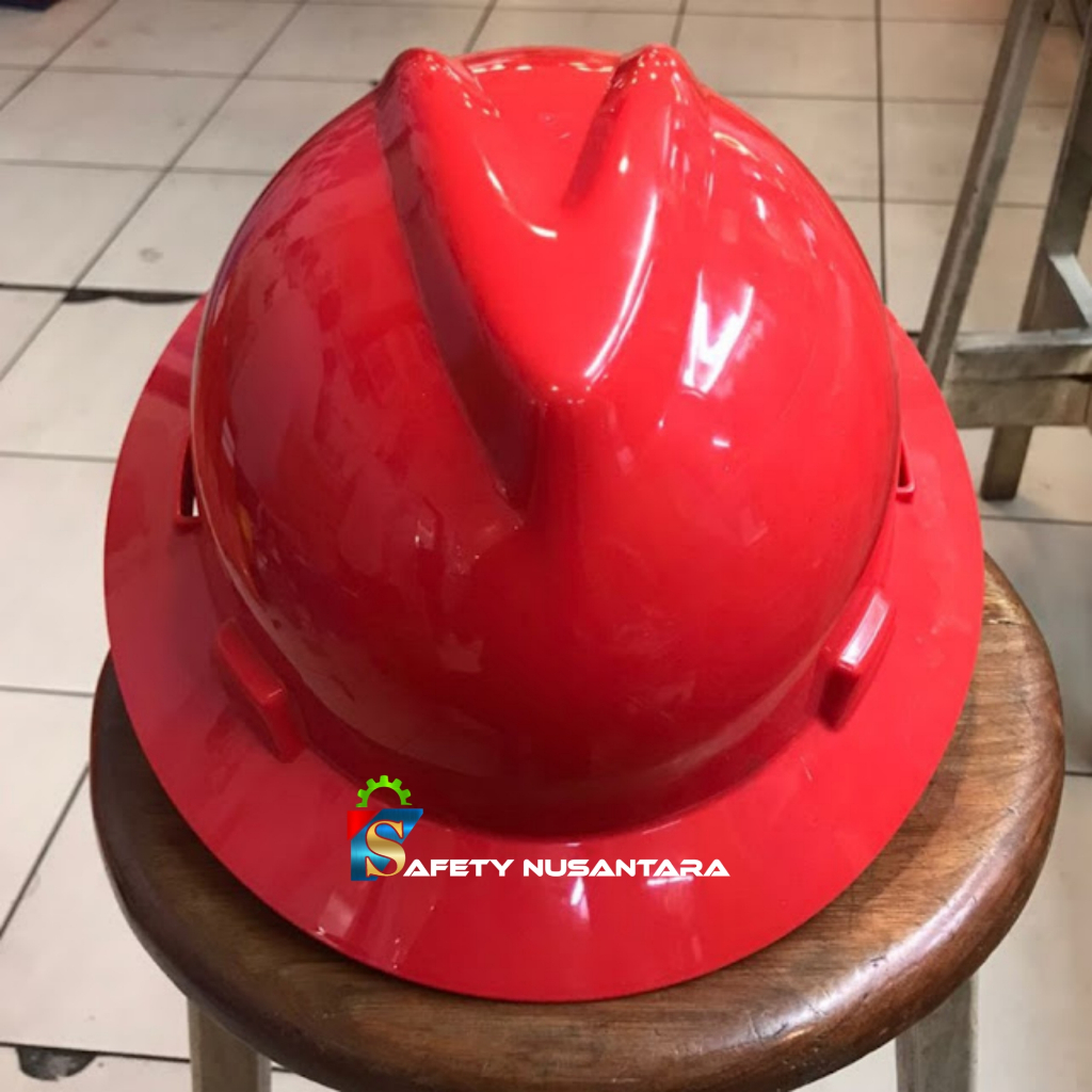 Jual Helm Safety MSA Full Brim Fastrack Original - Helm Safety Proyek ...