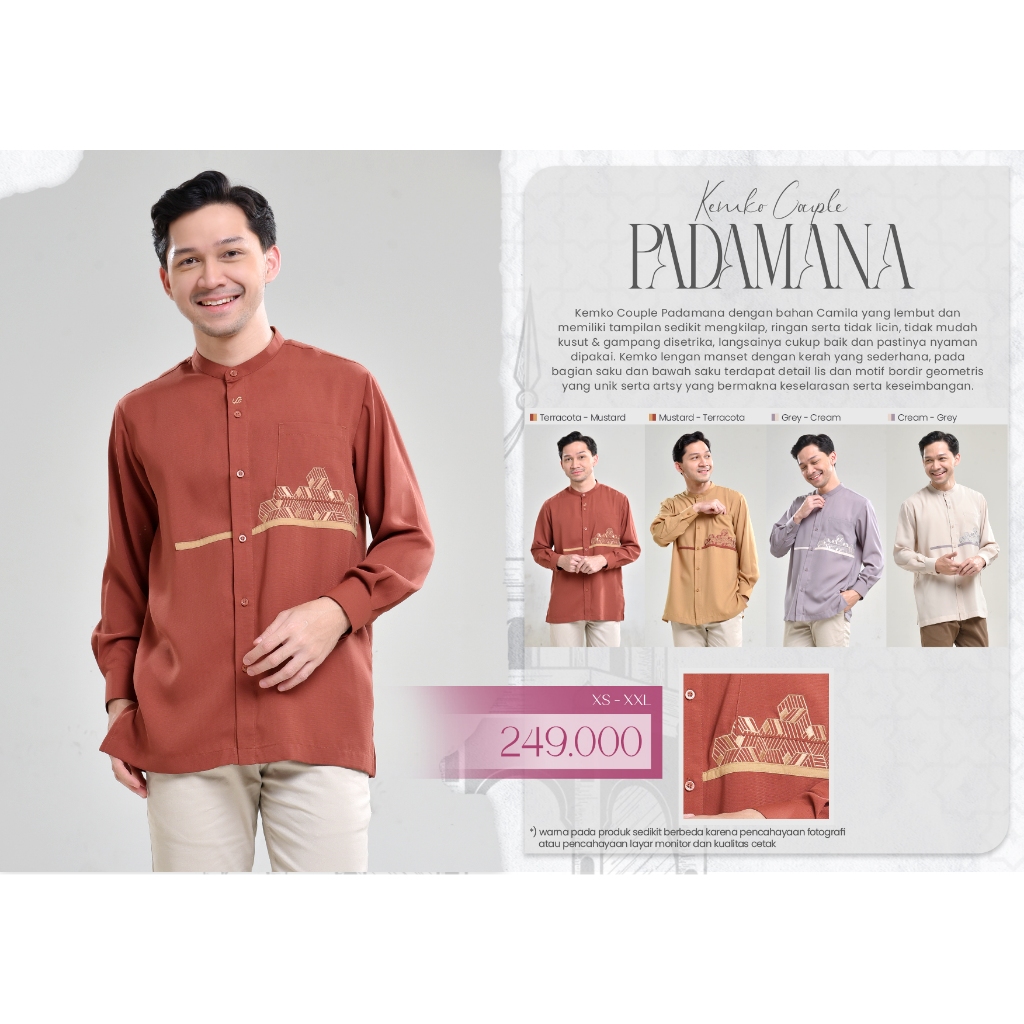 Jual BAJU KOKO KEMKO PADAMANA MST RABBANI ORI | Shopee Indonesia