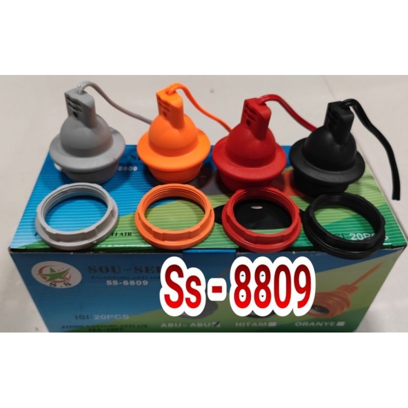 Jual FITING GANTUNG KARET BISA UNTUK KAP HIJAU WATERPROOF ANTI KARAT ...