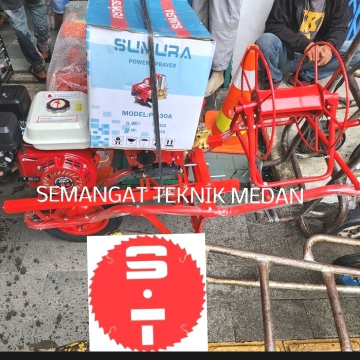 Jual MESIN DOORSMEER STEAM SPRAYER GULUNGAN CX200 TESLA SPRAYER SUMURA ...