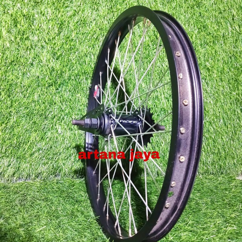 Jual Velg wheelset sepeda torpedo 18 in / velg sepeda bmx 18 in torpedo ...