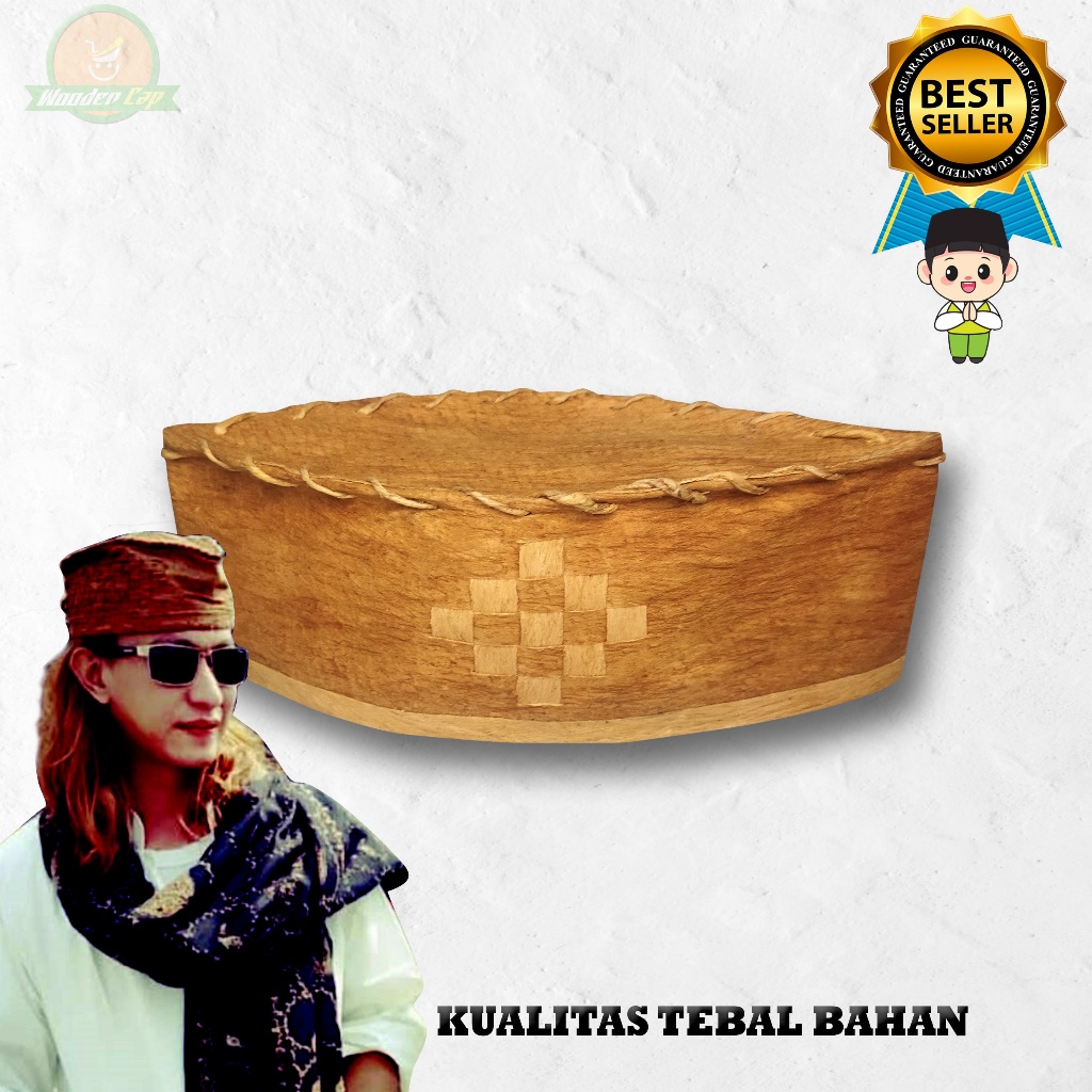 Jual Peci Songkok Kopiah Kulit Kayu | Shopee Indonesia