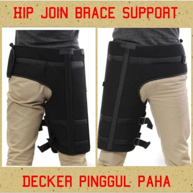 Jual Hip Joint Brace / Hip Support / Deker Pinggul / Thight Support ...