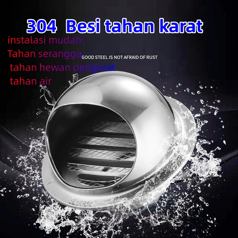 Jual Ventilasi Udara Dinding Langit-Langit Bahan Stainless Steel Wall ...
