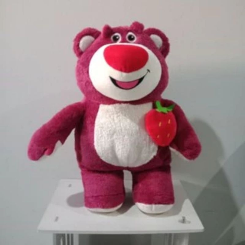 Jual Boneka Bear lotso Ukuran 50cm dan 30cm Bahan yelvo maenan mewah ...