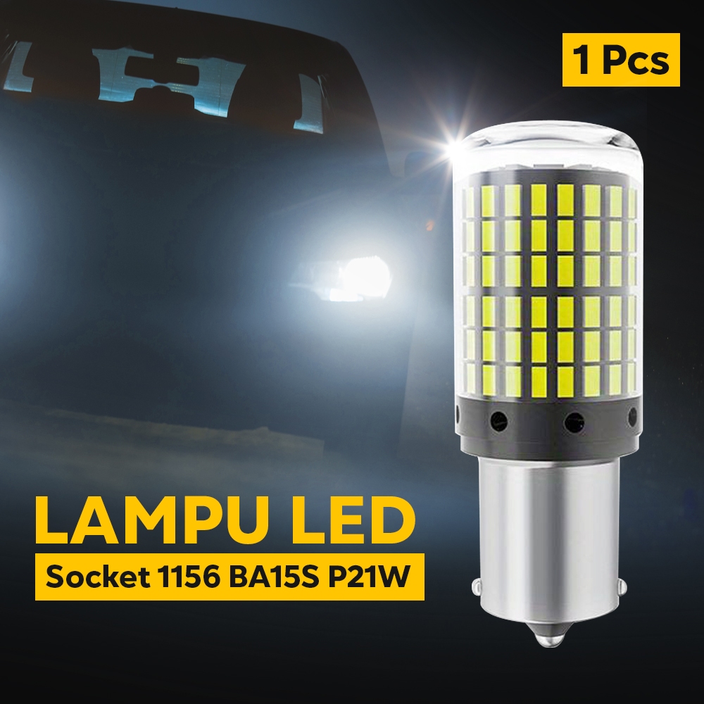 Jual Lampu LED 144 SMD 1156 BA15S Lampu Rem Mundur LED Sign DAJJAL ...