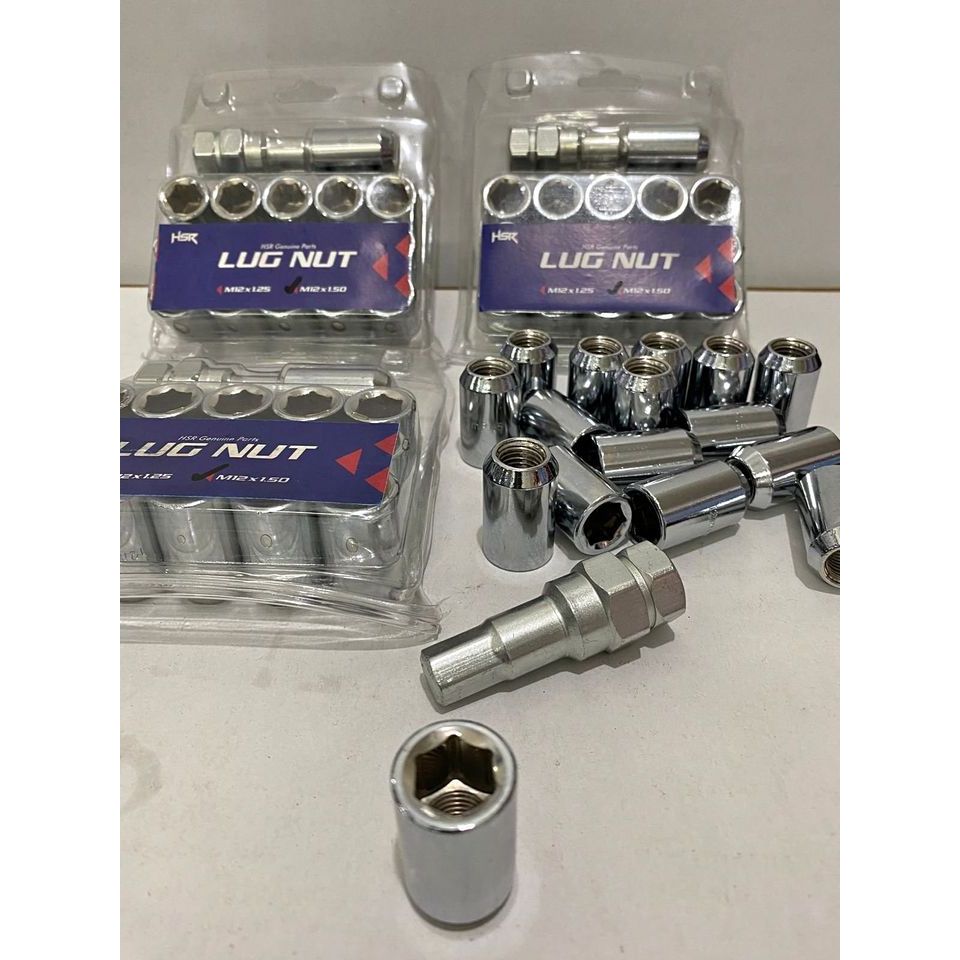 Jual MUR RODA BAUT RODA MOBIL MEREK HSR TIPE SENEKA UKURAN 12MM P1.5 ...