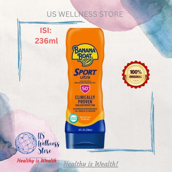 Jual Banana Boat Lotion 50 SPF 8 fl oz (236g) | Shopee Indonesia