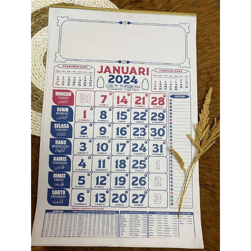 Jual Kalender dinding polos 2024 | Shopee Indonesia