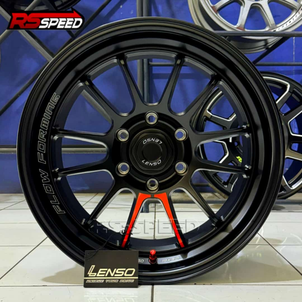 Jual Velg Racing Ring 18 Ringan Enteng Flow Forming Original Lenso Venom 5 Limited Edition Pelak ...
